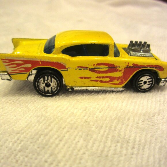 Hot Wheels | Toys | Vtg 976 Hot Wheels 1957 Chevy Hot Rod Yellow | Poshmark